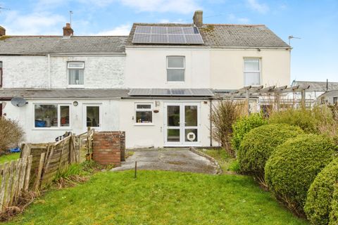 3 bed terraced house for sale in Rashleigh Place, St. Austell, Cornwall ...