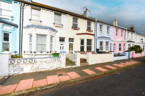 2 bed terraced house for sale in Carlton Road, Eastbourne, East Sussex ...