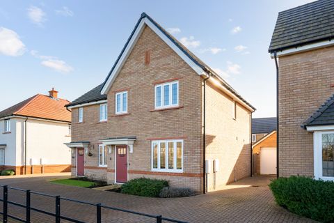 Folly Road, Swavesey CB24, 3 bed semi-detached house for sale, £390,000 ...