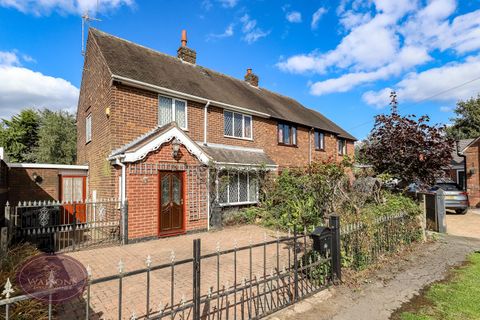 3 bed semi-detached house for sale in The Glebe, Cossall, Nottingham ...