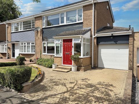 Priory Place, Wideopen, Newcastle Upon Tyne NE13, 3 bed semi-detached ...