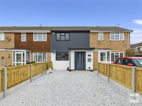 2 bed terraced house for sale in The Hartings, Flansham, West Sussex ...