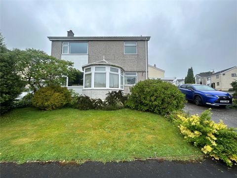 4 bed detached house for sale in Bron Haul, Llandegfan, Menai Bridge ...