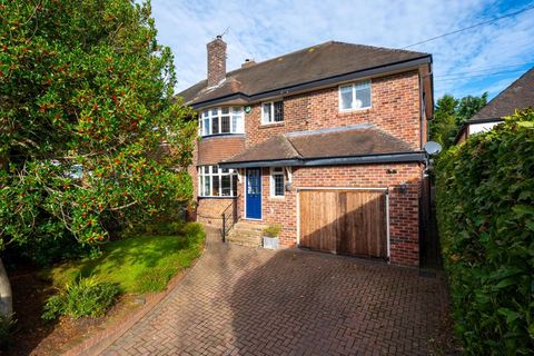 4 bed semi-detached house for sale in Burlington Road, Dore, Sheffield ...
