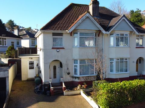 3 bed semi-detached house for sale in Occombe Valley Road, Preston ...