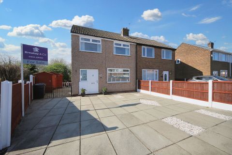 3 bed semi-detached house for sale in Waverley Road, Hindley WN2, £ ...