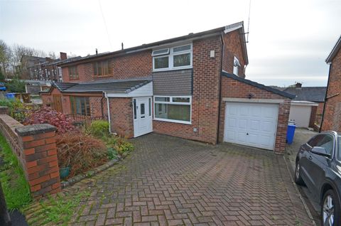 3 bed semi-detached house for sale in Sandringham Avenue, Heyrod ...