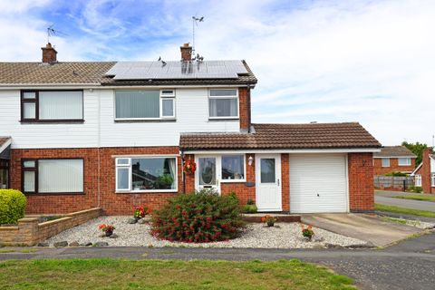 Lee Rise, Ratby, Leicester, Leicestershire LE6, 3 bed semi-detached ...
