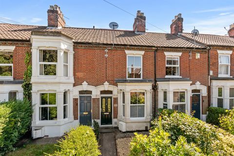 3 bed terraced house for sale in Unthank Road, Norwich NR4, £290,000 ...