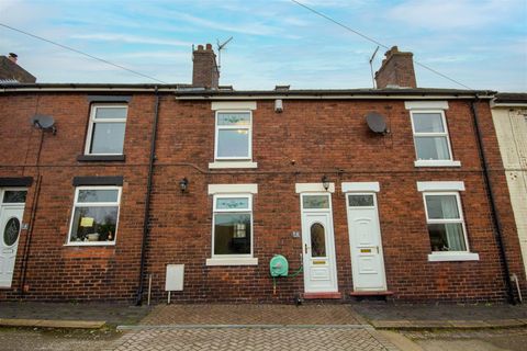 2 bed terraced house for sale in Victoria Row, Knypersley, Stoke-On ...