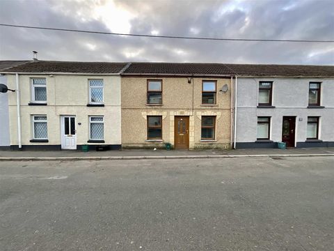 3 bed terraced house for sale in Cwmfelin Road, Bynea, Llanelli SA14, £ ...