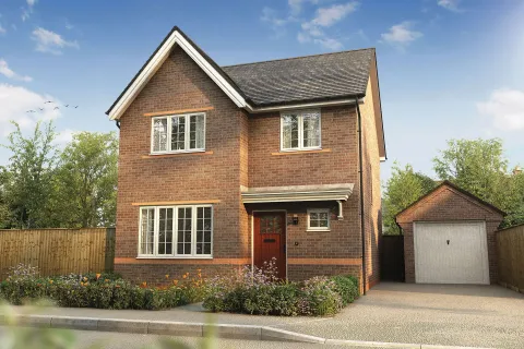 "The Hallam" at Sandy Lane, New Duston, Northampton NN7, New home, 4 ...