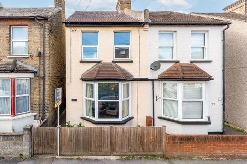 2 bed semi-detached house for sale in Clarence Road, Sutton SM1, £ ...