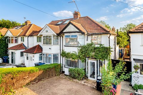 3 bed semi-detached house for sale in Verulam Court, Woolmead Avenue ...