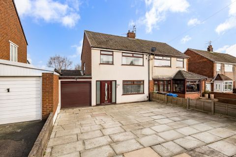 3 bed semi-detached house for sale in Meadowcroft, Ashton-In-Makerfield WN4, £235,000 - Zoopla