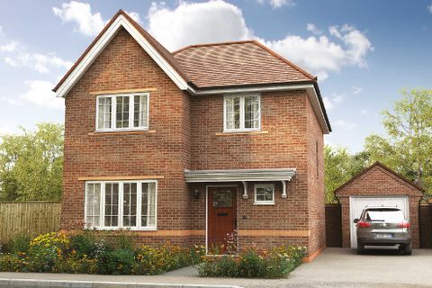 New home, 4 bed detached house for sale in "The Locke" at Ashingdon ...