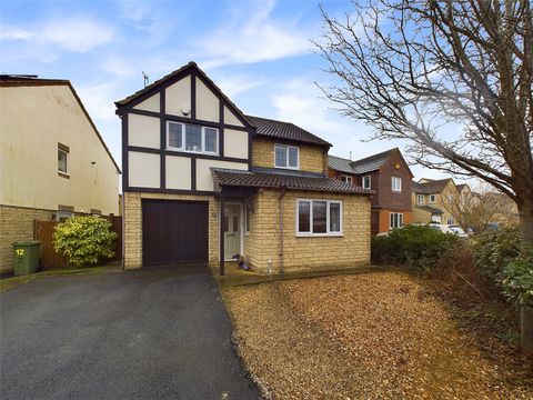 4 bed detached house for sale in Hillier Drive, Up Hatherley ...