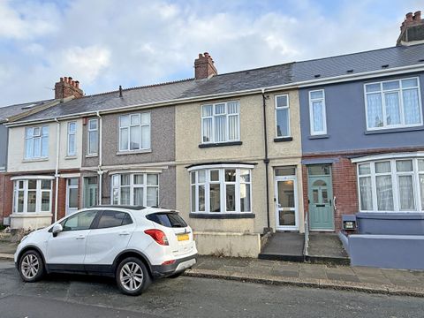 Pennycross Park Road, Peverell, Plymouth PL2, 3 bed terraced house for ...