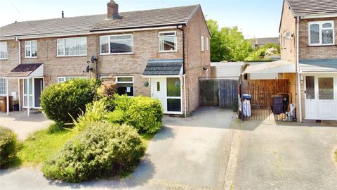 3 bed semi-detached house for sale in Begonia Drive, Burbage, Hinckley ...