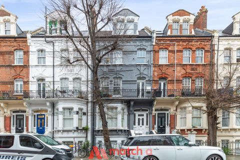 1 bed flat to rent in Avonmore Road, West Kensington, London W14, £ ...