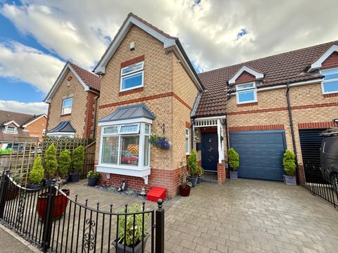 Grange Farm Close, Sutton In Ashfield, Nottinghamshire NG17, 3 bed semi ...
