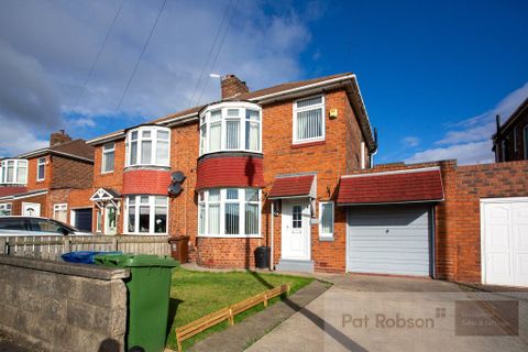 Coast Road, Cochrane Park, Newcastle Upon Tyne NE7, 3 bed semi-detached ...