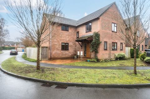 4 bed detached house for sale in Oaken Copse, Church Crookham, Fleet ...