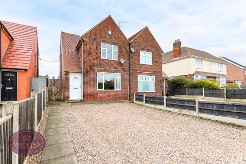 2 bed semi-detached house for sale in Newtons Lane, Cossall, Nottingham ...