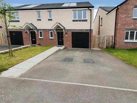 3 bed semi-detached house to rent in Seggie Drive, Guardbridge, St ...