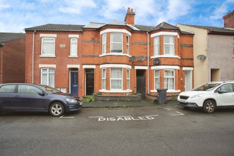 2 bed terraced house for sale in Caldecott Street, Rugby CV21, £140,000 ...