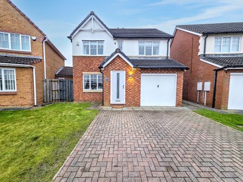 Goldthorpe Close, Cramlington NE23, 4 bed detached house for sale, £ ...