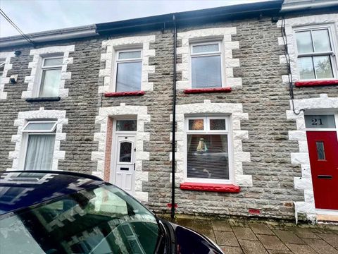 Lloyd Street, Gelli CF41, 3 bed terraced house for sale, £119,995 - Zoopla