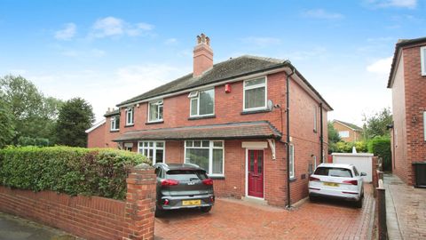3 bed semi-detached house for sale in Park Crescent, Rothwell, Leeds ...