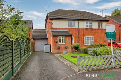 2 bed semi-detached house for sale in Old School Lane, Calow ...