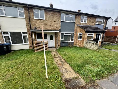 3 bed terraced house to rent in Rushes Mead, Harlow, Essex CM18, £1,700 ...