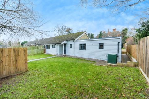 3 bed terraced bungalow for sale in Canners Close, Toft, Cambridge CB23 ...