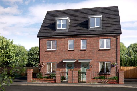 New home, 3 bed semi-detached house for sale in Freeman Drive ...