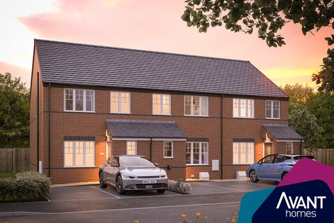New home, 3 bed terraced house for sale in "The Ripon" at Newtons Lane ...