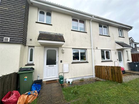 3 bed terraced house to rent in Gunwin Court, Whitemoor, Cornwall PL26 ...
