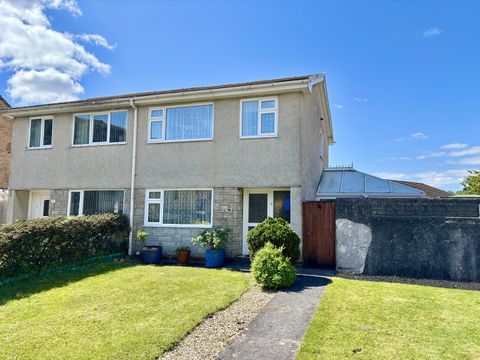 3 bed semi-detached house for sale in Graig Newydd, Godrergraig ...
