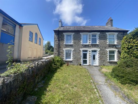 3 bed semi-detached house for sale in Fore Street, Bugle, St. Austell ...