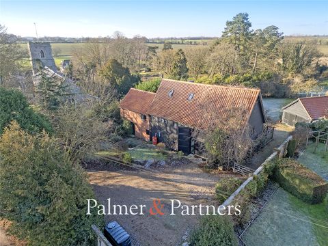 4 bed detached house for sale in Low Street, Badingham, Woodbridge ...