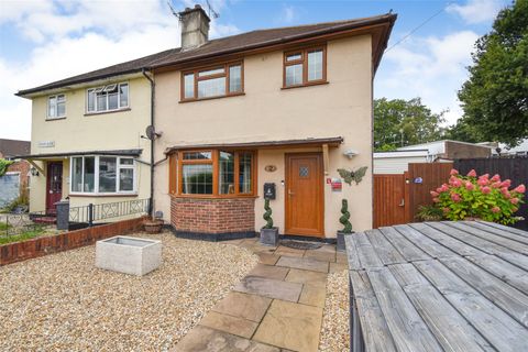 3 bed semi-detached house for sale in Ainger Close, Aldershot ...