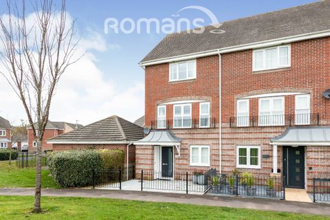 Burghfield Walk, Basingstoke RG22, 4 bed end terrace house for sale, £ ...