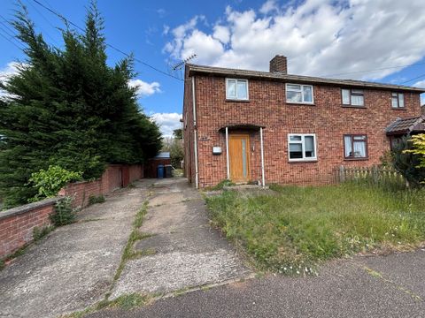 Wingfield Road, Lakenheath, Brandon IP27, 3 bed semi-detached house for ...
