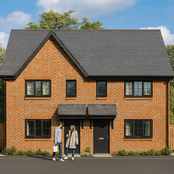 Plot 94 - Trilogy, Mosley Common M28, New home, 2 bed semi-detached ...