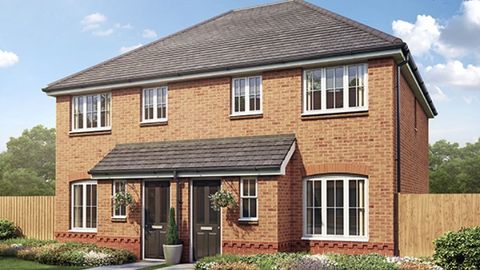 New home, 3 bed semi-detached house for sale in Burscough, Ormskirk L40 ...