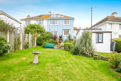 3 bed semi-detached house for sale in Harbour View Crescent, Penzance ...