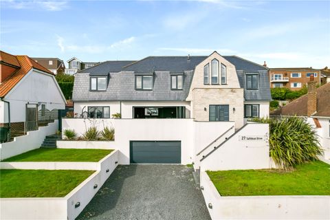 Saltdean Drive, Saltdean, Brighton, East Sussex BN2, 5 bed detached ...