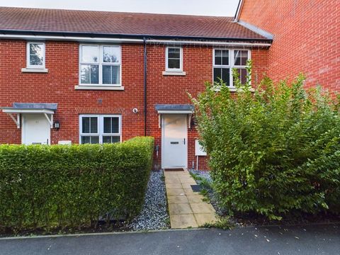 2 bed terraced house for sale in Tram Way, Wouldham, Rochester ME1, £ ...